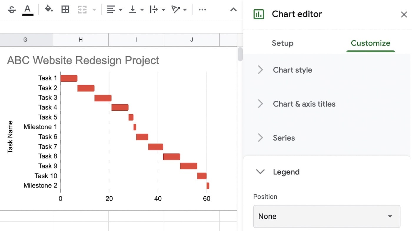 How To Create A Gantt Chart For Google Sheets Template TeamGantt 2023 